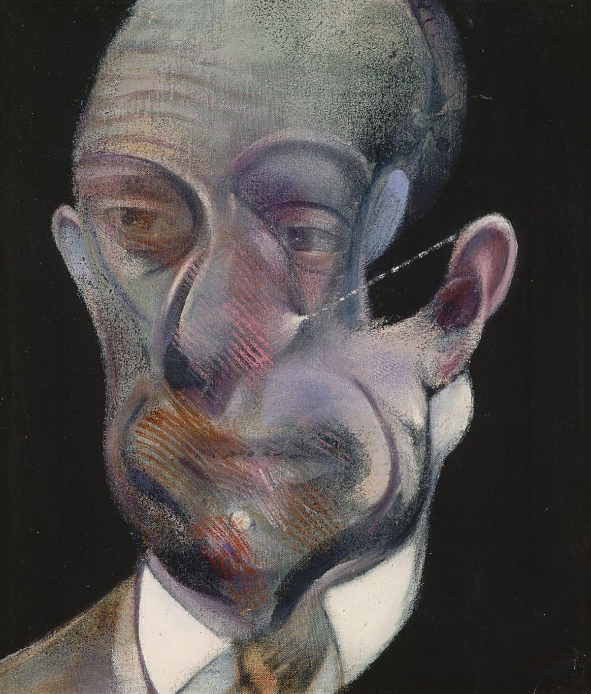 Francis Bacon: Study for Portrait (Michel Leiris) ,1978. - CultureMap ...