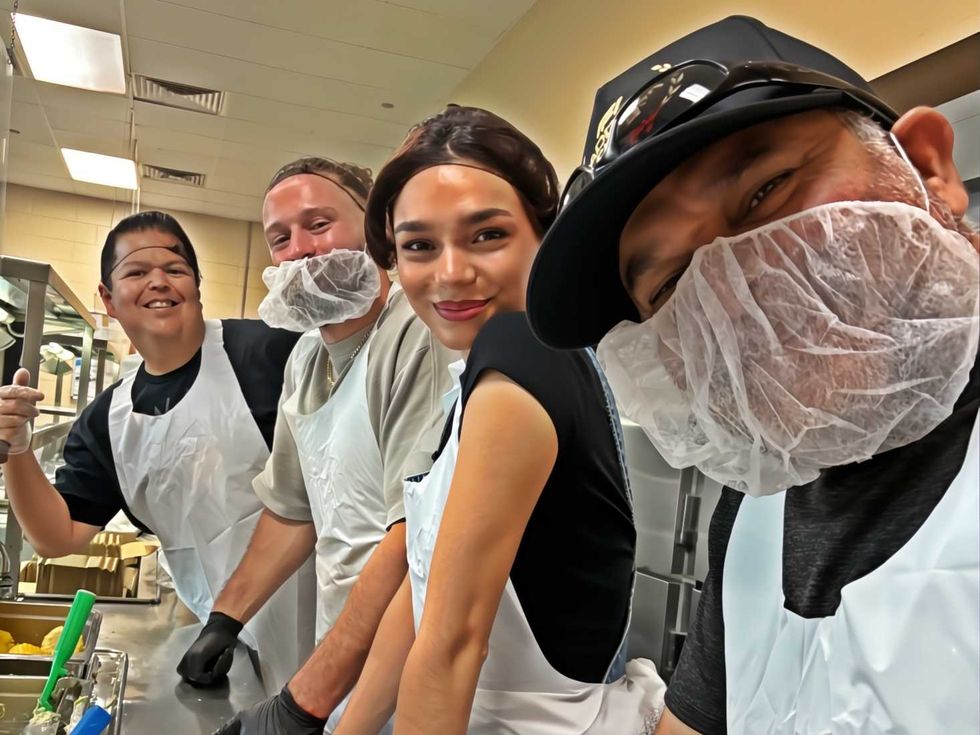 Landman's Paulina Chavez volunteers at San Antonio Food Bank ...